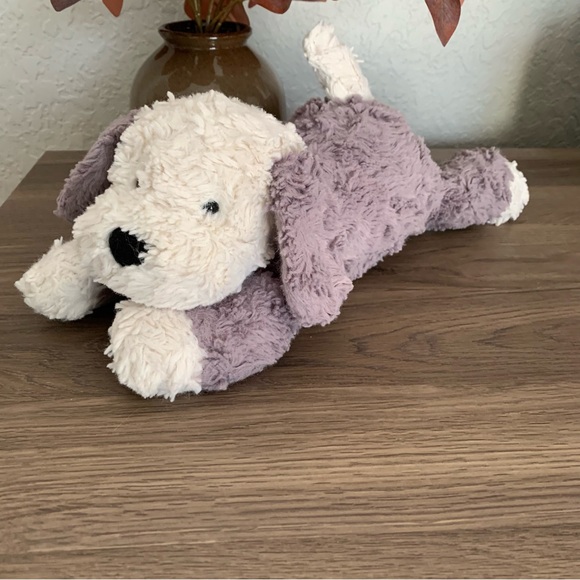 Jellycat | Toys | Jellycat Dashing Puppy Dog 4 Plush Cream White Gray ...